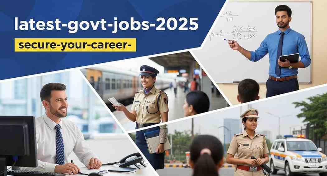 Latest Govt Jobs 2025 – Secure Your Dream Government Career Today