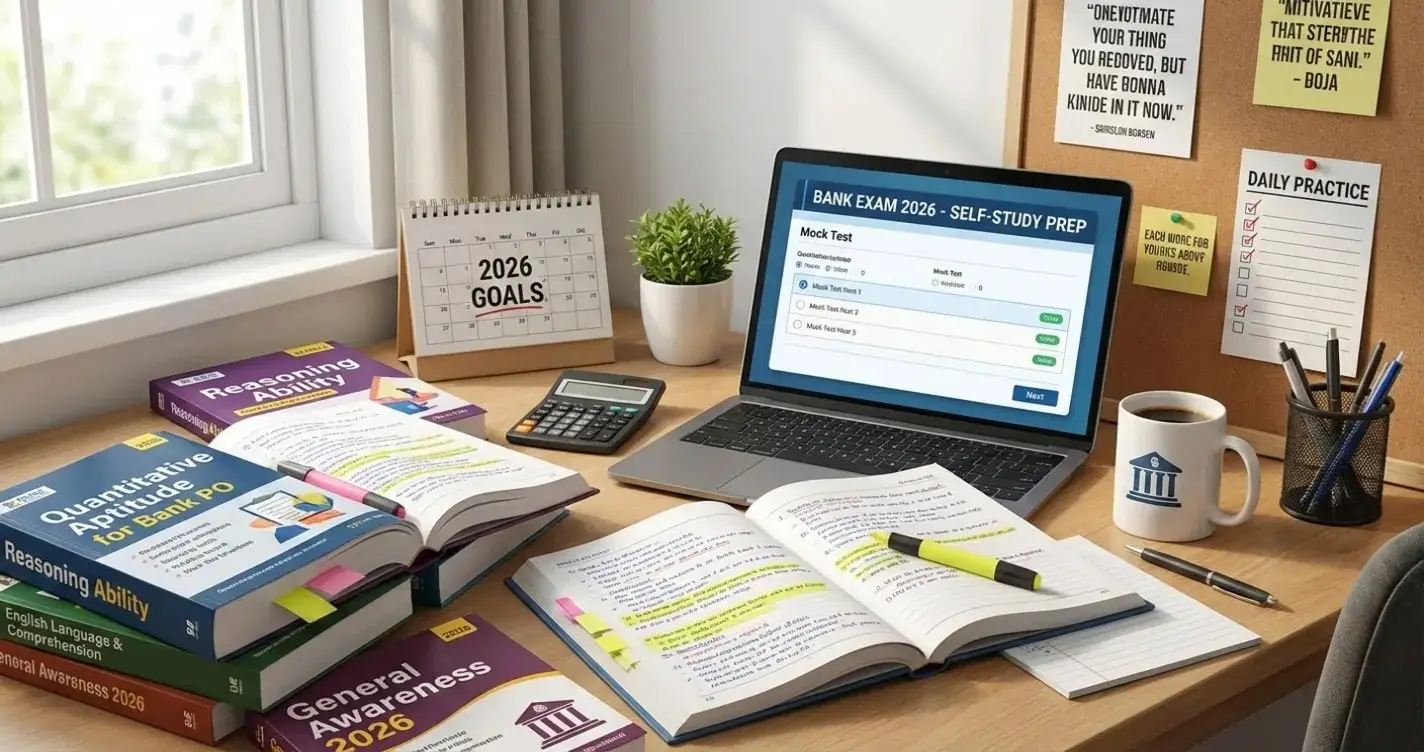 Banking Exams Preparation Without Coaching for 2026