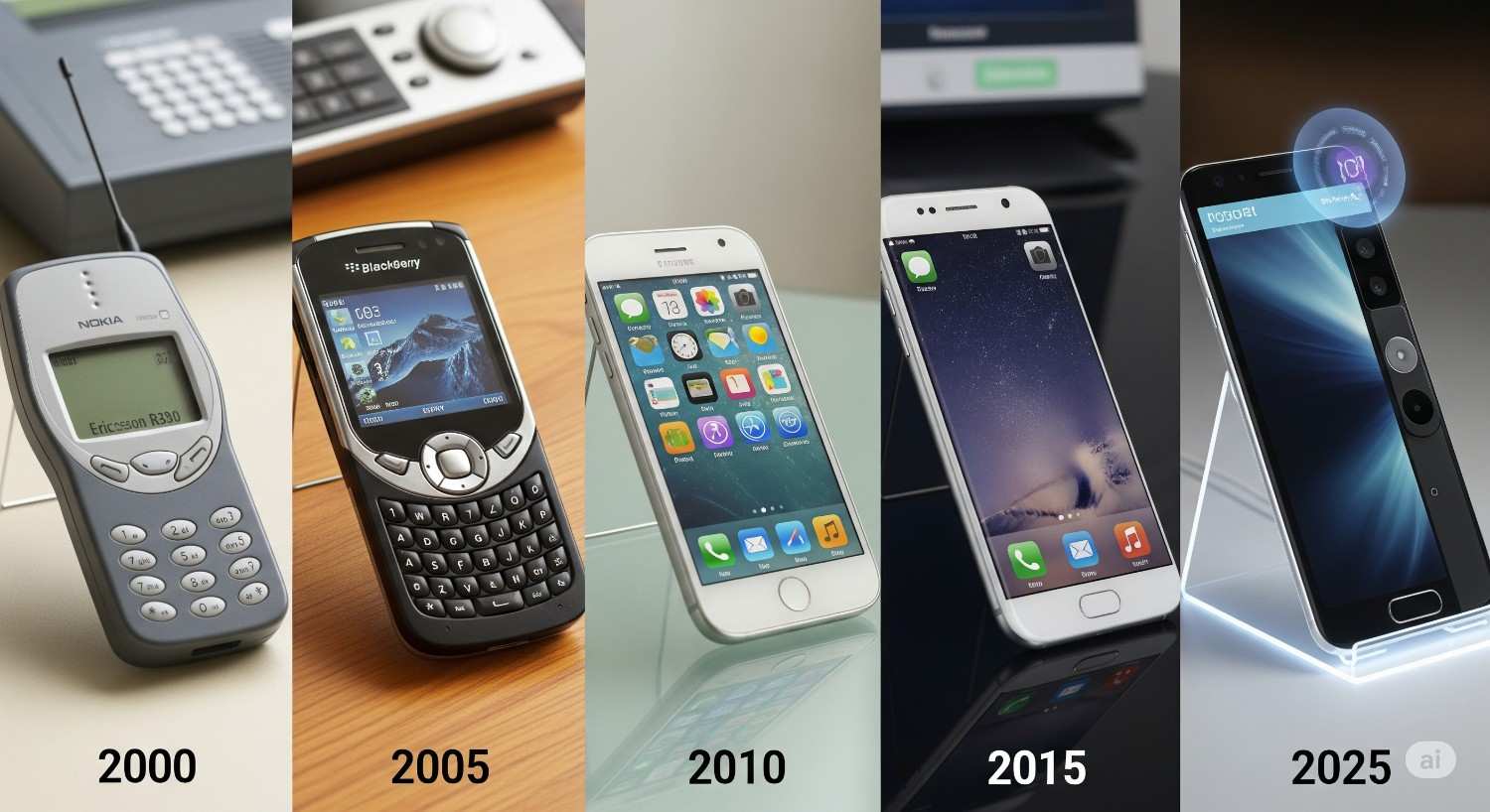 How Smartphones Evolved from 2000 to 2025 – A Complete Timeline