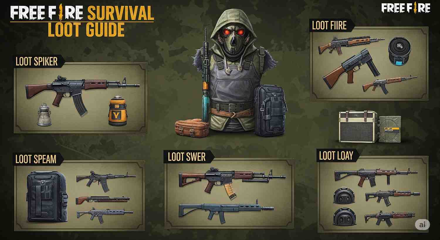 Free Fire Survival Loot Masterclass – Heal Battle Ready!